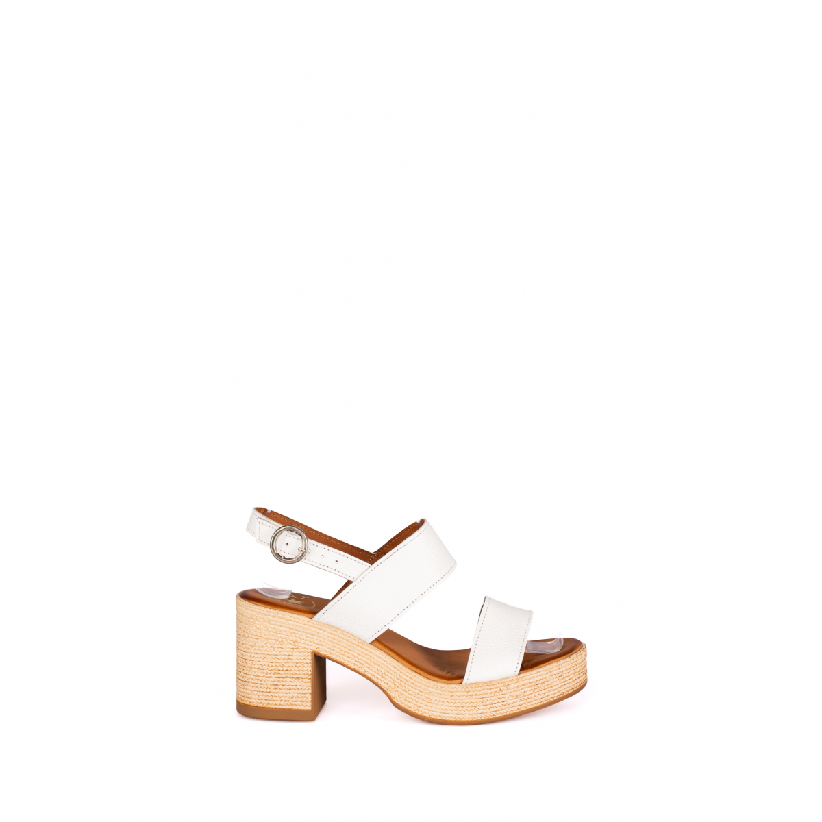 Two-Strap Leather Sandal - V25SS317-T791-FBR | Tapadas