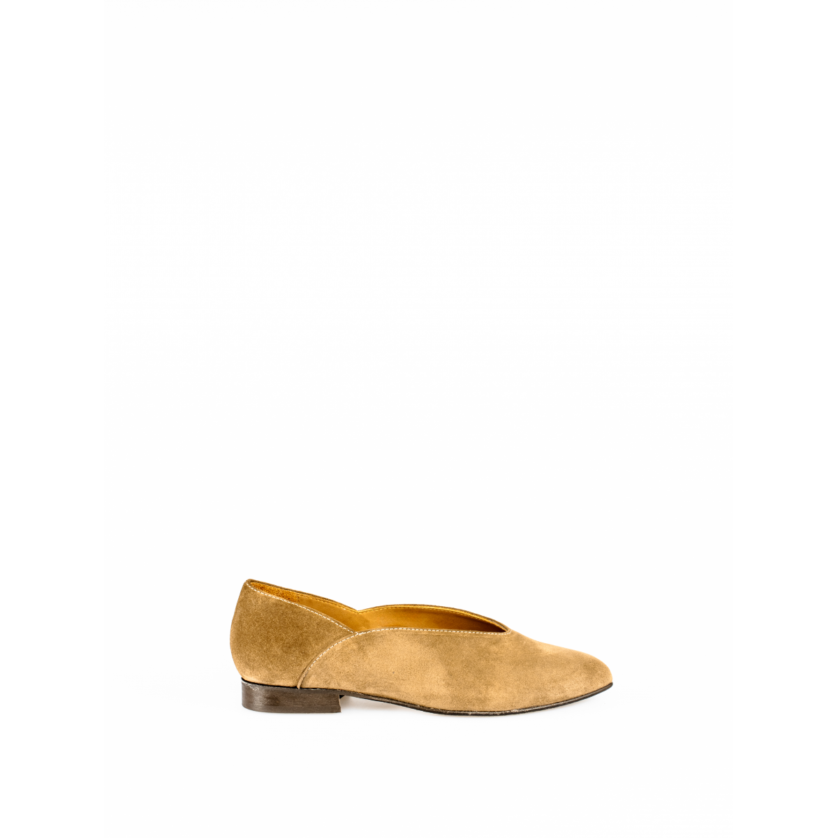 Sapato Estilo Sabrina Detalhe Lateral em Camurça - I23SS369-T1433-CTP ...